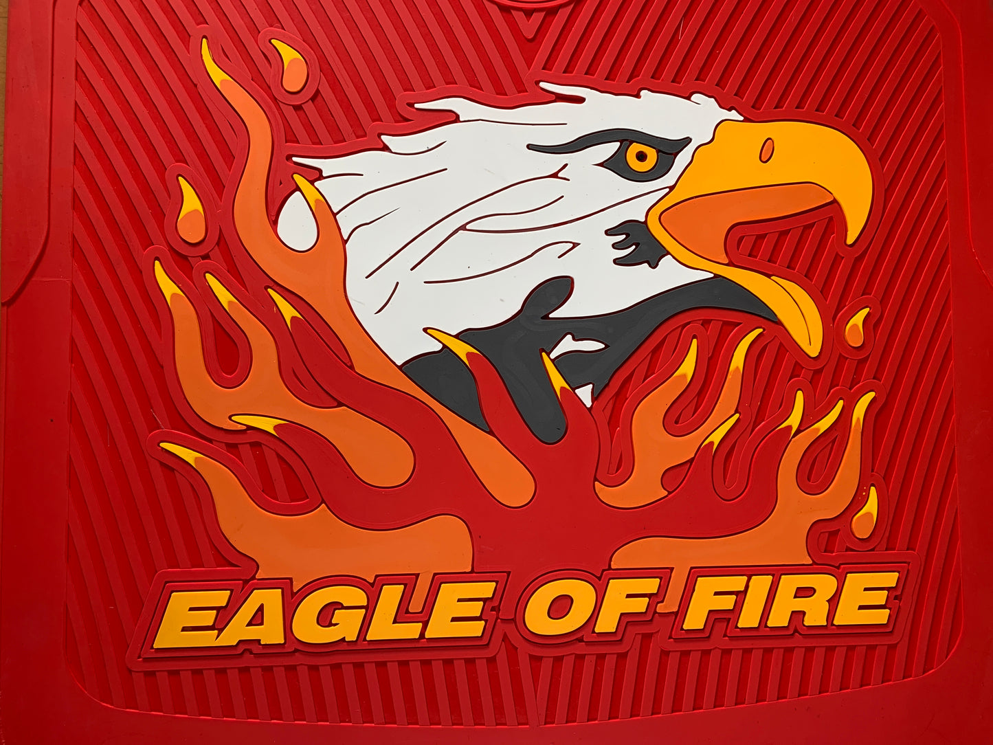 The Truck Savers Eagle of Fire Vertical Mud Flaps (2 pcs)